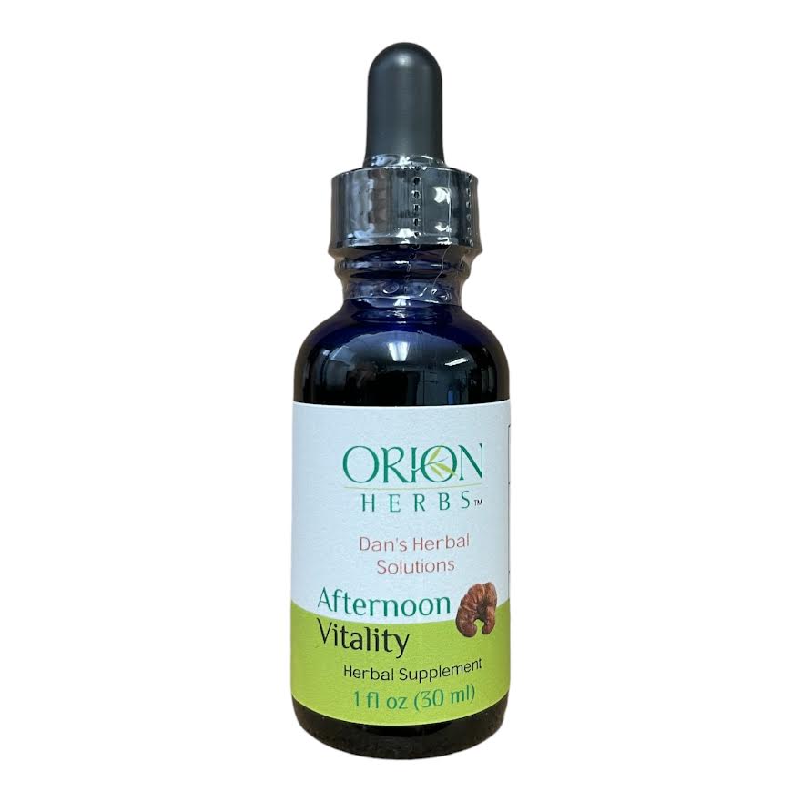 Boost Your Afternoon Energy with Afternoon Vitality 1oz Herbal Elixir