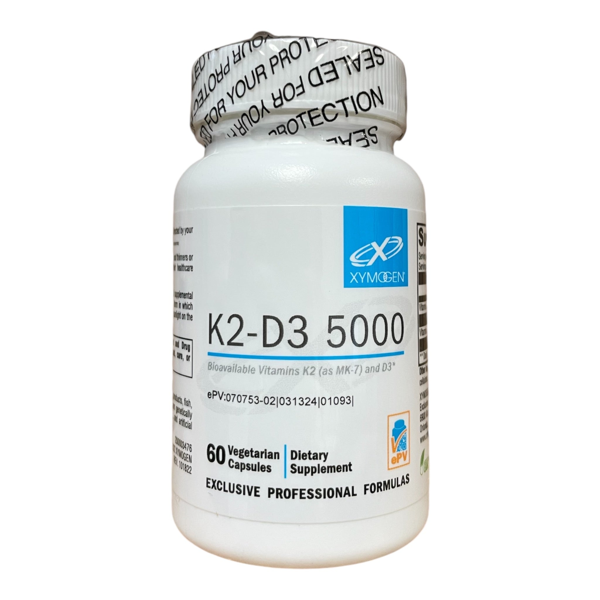 K2-D3 5000: Enhance Bone & Heart Health with 60 Capsules